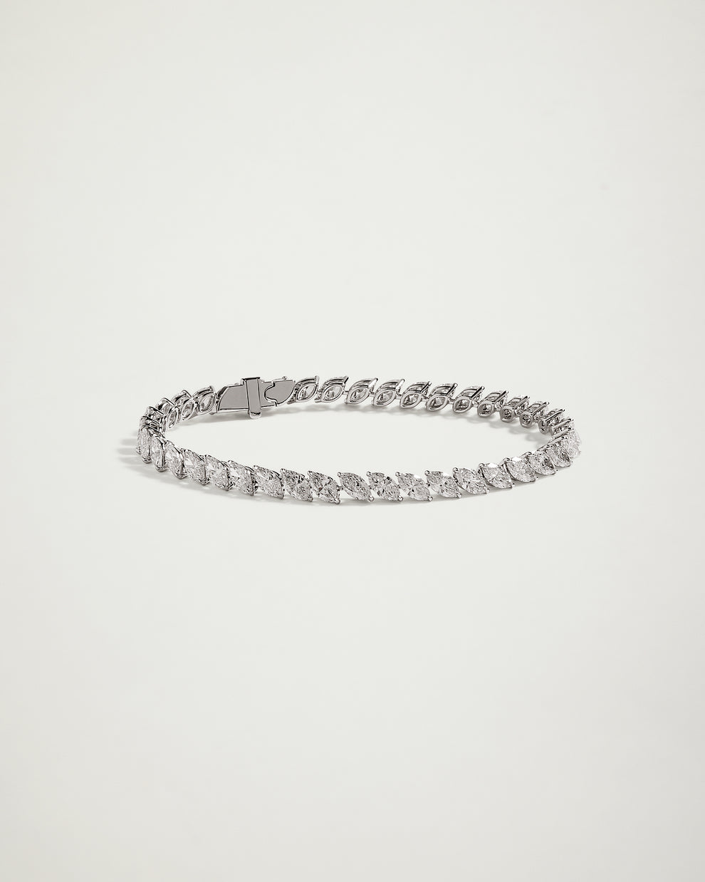 Diamond Marquise-Cut Tennis Bracelet – Heidi & Hart
